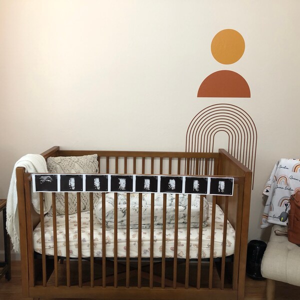 Boho Colorblock Wall Decals - Removable Wall Stickers, Abstract Modern ...