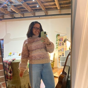 CROCHET PATTERN: the Millennial Jumper Cowl Neck/ Turtle Neck Sweater ...