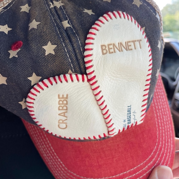 Baseball Mom Hat, Custom Ball Cap for Women, Upcycled Vintage Hat ...