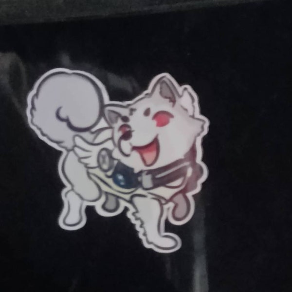 Shinji Chair Meme Fan Art Sticker Vinyl Holographic Laminated Sticker ...