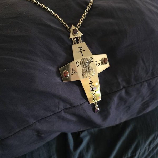 925 Silver & Gilding Orthodox Men's Ring With Icon St. Nicholas ...