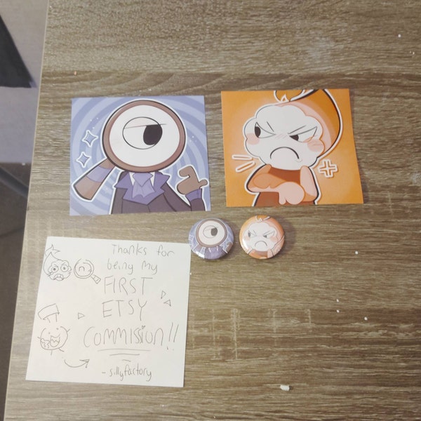 ANIMATIC BATTLE PINS object Show/osc - Etsy