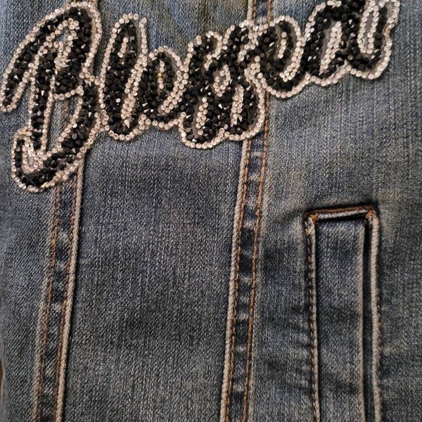 NEW, Blinged Out limited Edition Rhinestone Patch With Adhesive ...