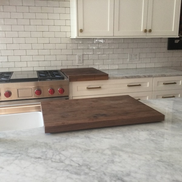 WALNUT STOOL, Foot Rest, STEP Stool, Personalized Small 4 Leg Wooden ...