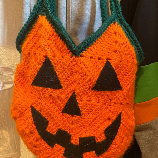 PATTERN- Jack-o-lantern Crochet Bag - Etsy