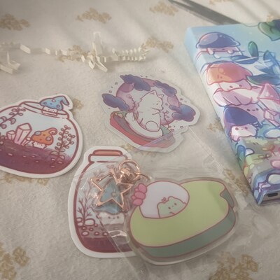 Glitter Textured Sticker Cute Fall Sticker Cute Panda - Etsy