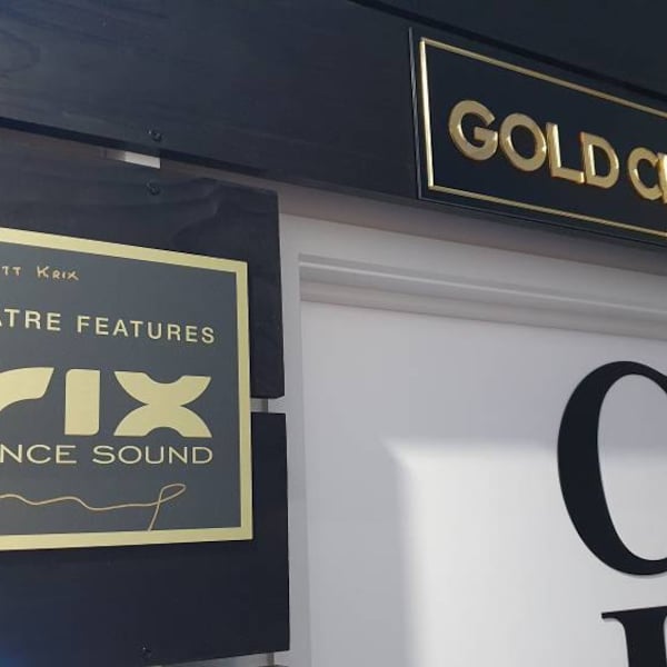 HOME CINEMA | Home Theatre Signs | Signage | Cinema Decor | Laser ...