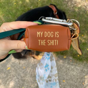 Custom Dog Gifts, Poop Bag Holder, Dog Poop Bag Case, Sanitary Pouch ...