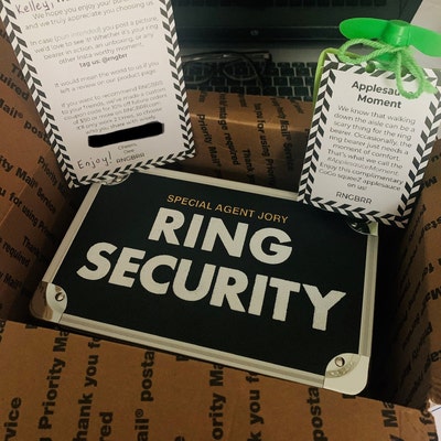 RING SECURITY Ultimate Package, Ring Bearer Box Set, Ring Bearer ...