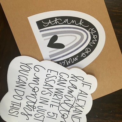 Hamilton Quote Sticker - Etsy