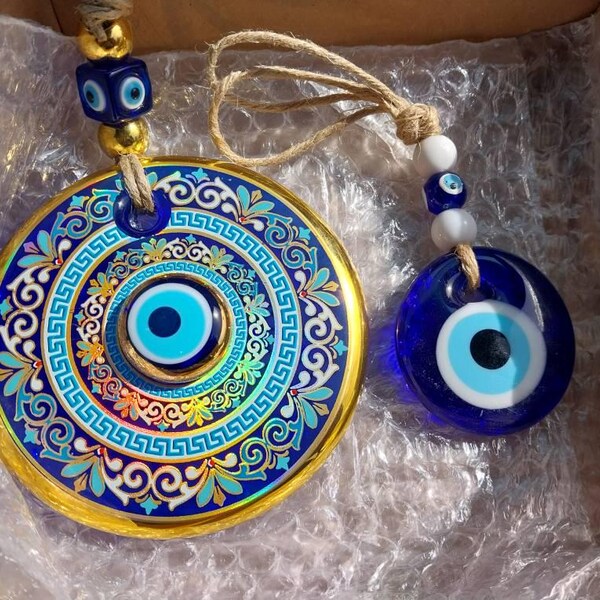 Evil Eye Wall Decoration, Handmade Evil Eye Wall Hangings, Evil Eye ...