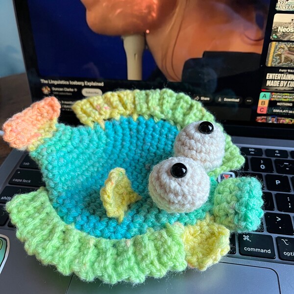 Grinnin' Gator Amigurumi Alligator Plush Toy Knitting Pattern PDF ...