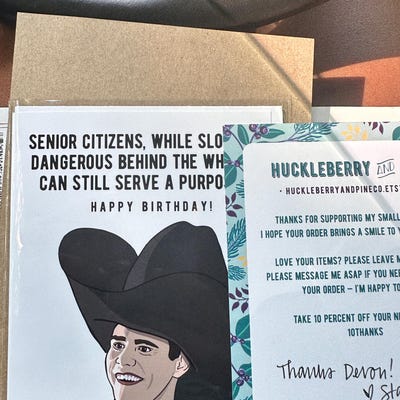 Ron Thank You Card, Horrifying How Thoughtful You Are, Parks and Rec ...