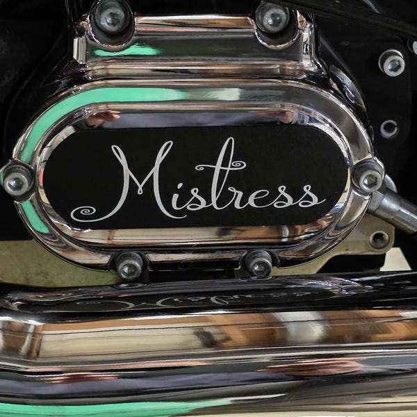 Custom Harley 6-speed Transmission Insert: Personalized Design Can Not ...