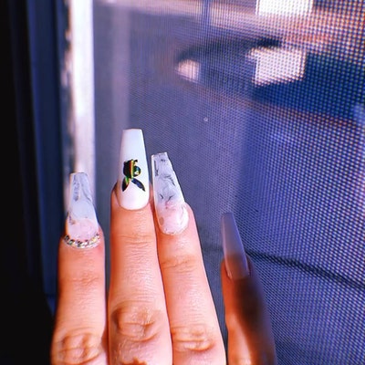 Bad Bunny Nails Handmade Bad Bunny Inspired Un Verano Sin Ti - Etsy