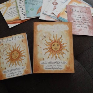 Guided Affirmation Cards Oracle Cards for Beginners | Etsy Australia