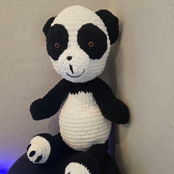 Panda Amigurumi Crochet Pattern - Cute Panda Bear PDF Tutorial - DIY ...