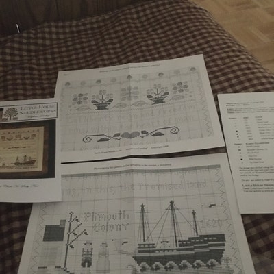 1817 Scottish Sampler Antique Reproduction Cross Stitch Counted Chart PDF Instant Download Cross ...