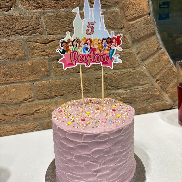 Custom BEBEFINN Cake Topper /12 Cup Cake Toppers Party Decorations ...