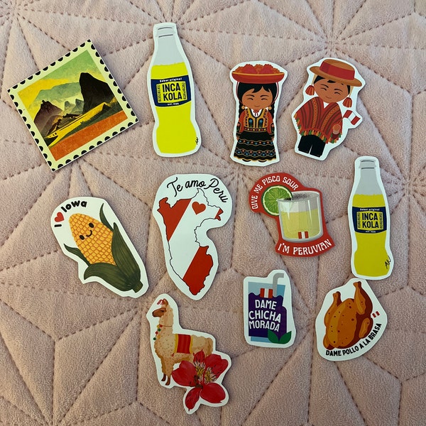 Philippines Theme Decals Set of 14 Waterproof Stickers Manila City ...