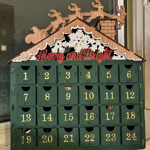 Advent Calendar DIY Kit - Etsy