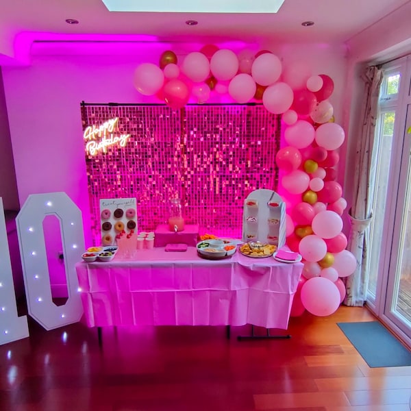 Table Top Personalised Party Shot Wall - Etsy UK