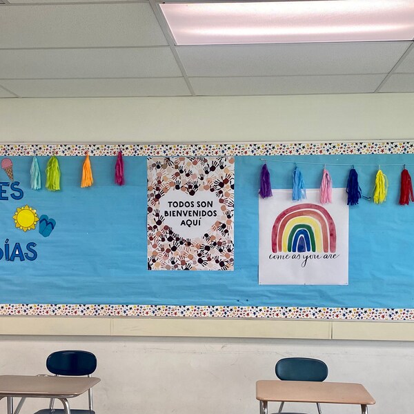 Todos Son Bienvenidos, All Are Welcome, Diversity Printable, Spanish ...