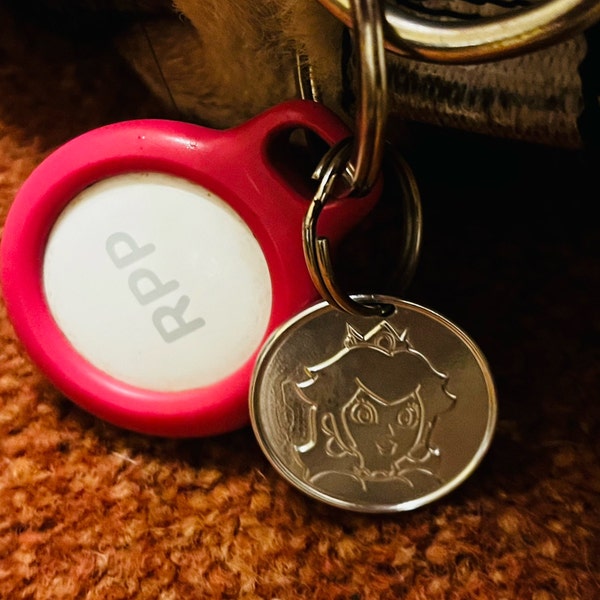 Super Mario Rare Double Sided Metal Keyring/ Pet Tag, Stunning Detail ...