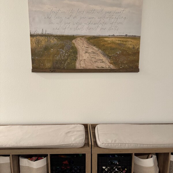 Vintage Coastal Art With Scripture Ocean Scripture Wall Art Jeremiah ...