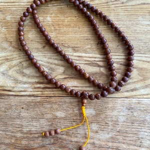 DIY Mala Kit Red Flake Jasper - Etsy