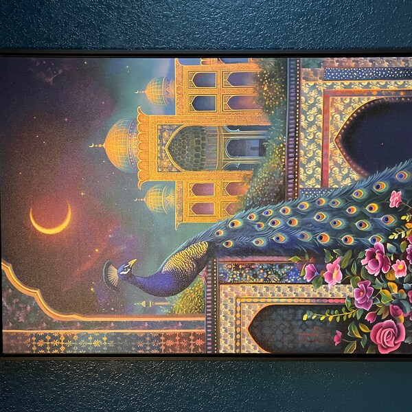 Indian Wall Art, Marathi Woman Oil Painting Print on Canvas, Indian Art ...