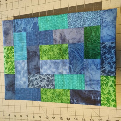 Placemat Quilt Pattern, Place Mat Sewing Pattern, Modern Quilt Pattern ...