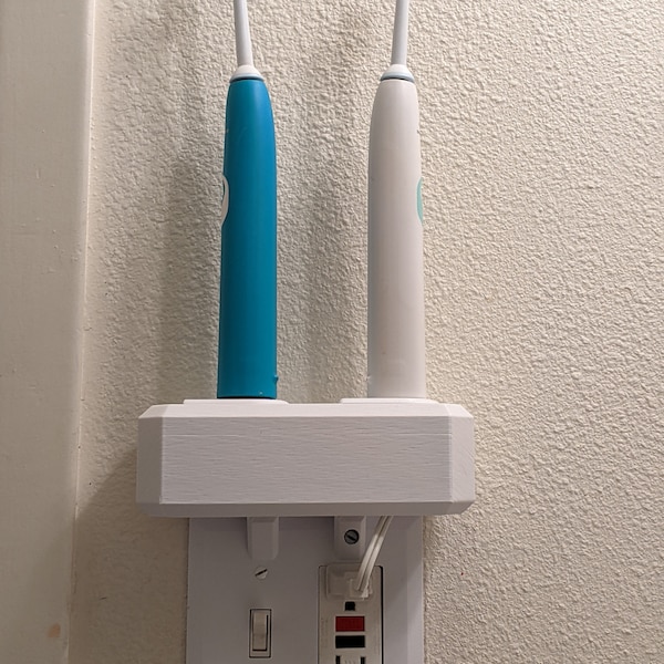 Electric Toothbrush Holder With Dual Charger, Philips Sonicare, Oral-b ...