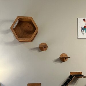 Cat Wall Furniture Full Set, Cat Wall Shelves, Cat Wall Bed, Cat Wall ...