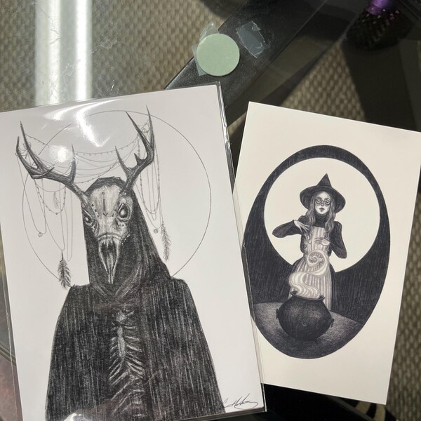 Wendigo - Fine Art Print - Cryptid - Mythology - Folklore - Native ...