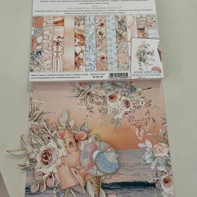 Stamperia Sea Land A4 Rice Paper,craft Supplies,card Making ...