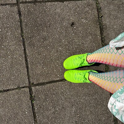 Fishnet Tights Pattern Mesh Floral Onesize Lilac Cream Wine 8/10/12/14 ...