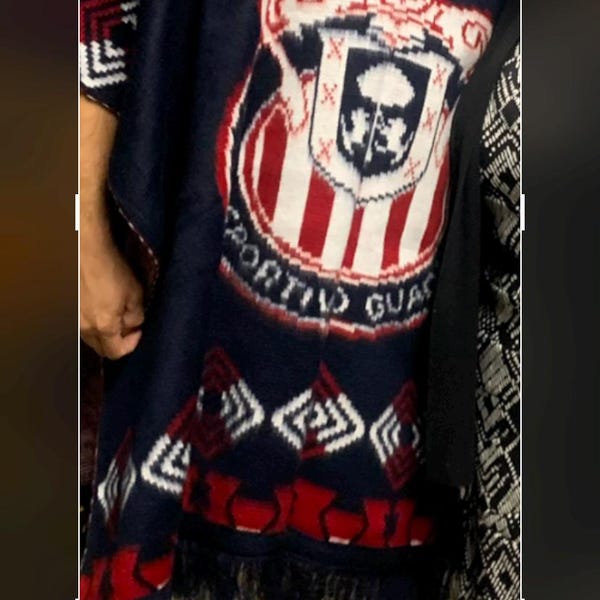 Mexican Aztec Mayan Poncho, Colorful Winter Shawl, Beautifully Designed ...