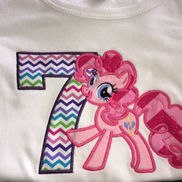 My Little Pony Machine Applique Design in 2 Sizes ---instant Download ...