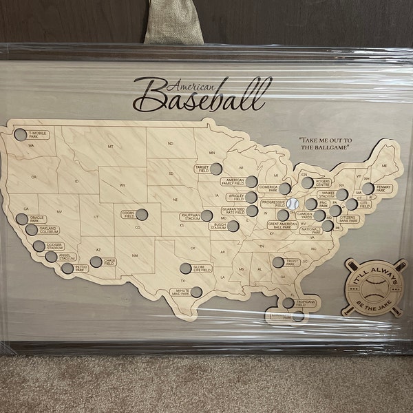 Baseball Stadium Map, Baseball Map, Pro Baseball Stadium Tracker ...