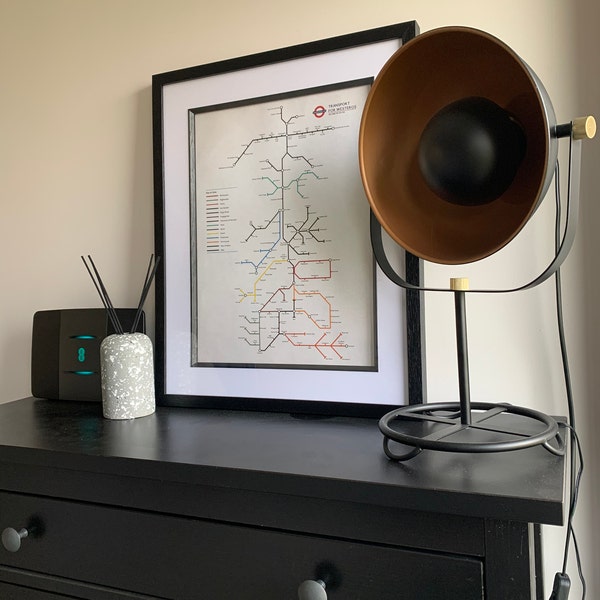 Doctor Who Tube Map – A3 Art Print - Etsy UK