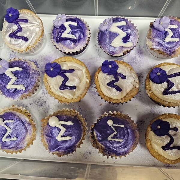 100 Royal Icing Violets 100 Approx. Size 1/2 - Etsy