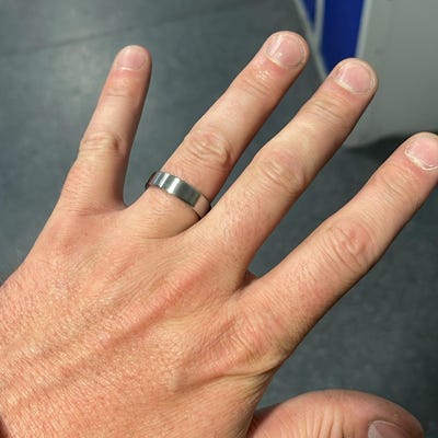 Walnut and Canadian Maple Ring Wedding Ring Red and Green Ring Wood ...