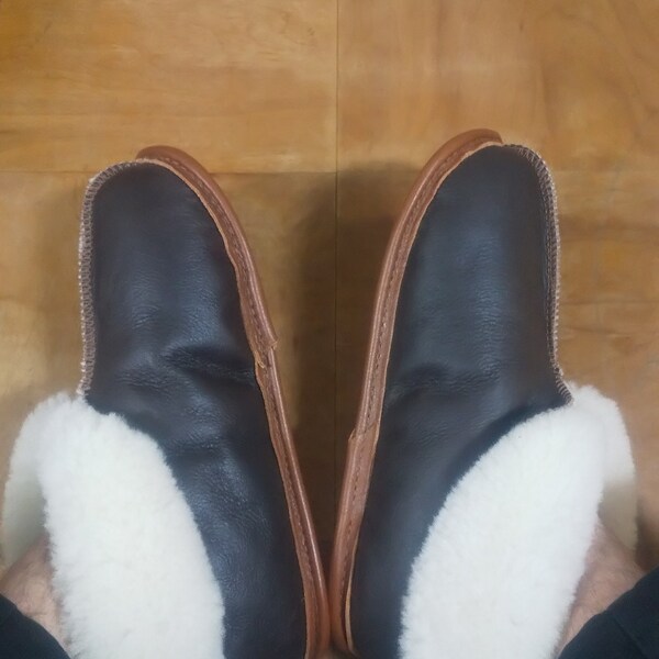 The Best Sheepskin Slippers in the Universe - Men's Sizing - Finest ...