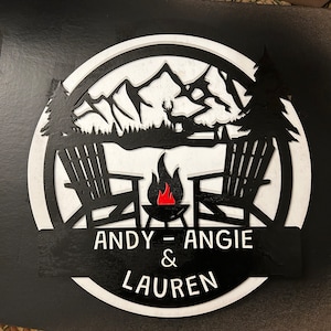 Mountain Deer Metal Sign DXF | Customizable CNC Plasma Cut File ...