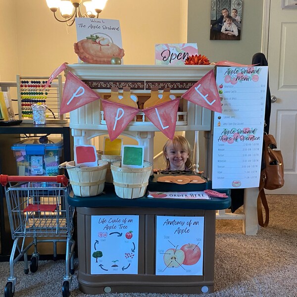 Apple Orchard Dramatic Play Center, DIGITAL DOWNLOAD - Etsy