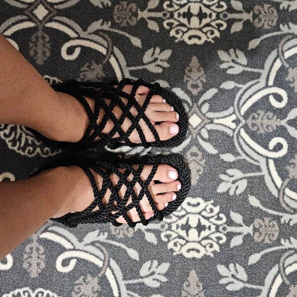 Handmade Rope Sandals - 2 Pair Savings Bundle - Mix and Match - Mens ...