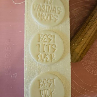 Dinosaur Cake Stamp Dino Theme Children's Birthday Acrylic Debosser ...