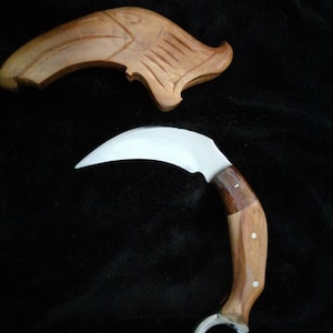 Ethnic Karambit Traditional Knife Minangkabau Sumatera Handmade Flower ...