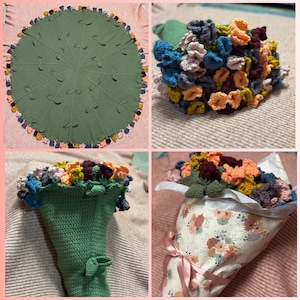 Fluffy Bouquet Blanket™ Crochet Pattern PDF - Etsy
